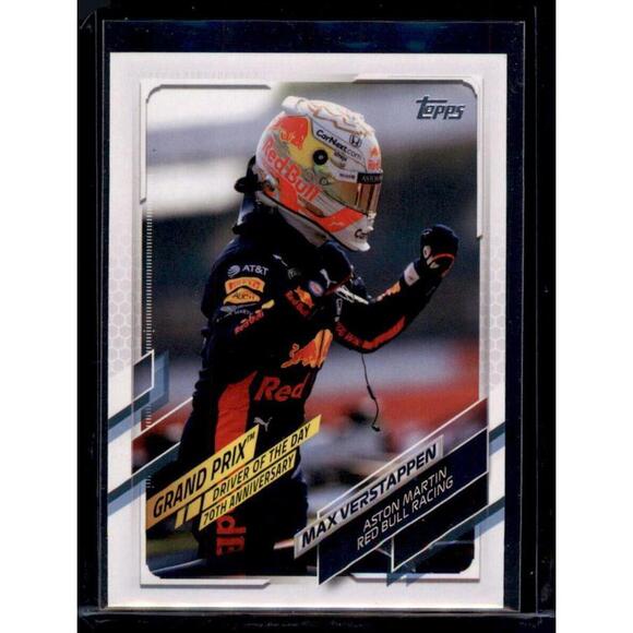 Topps | Toys | Max Verstappen 220 F Driver Of The Day Trading Card ...